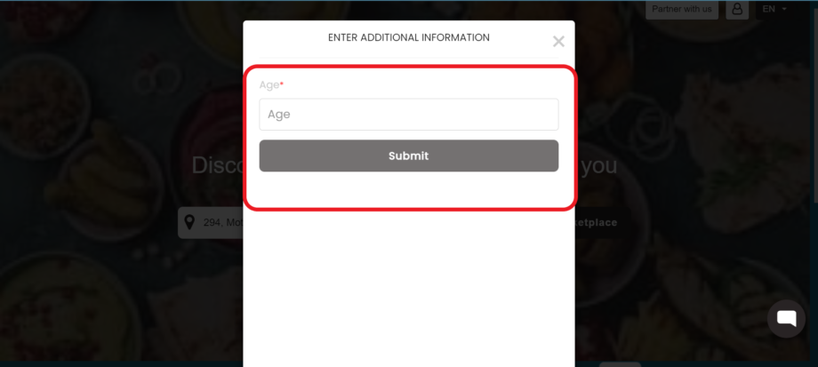Customer Signup template - Jungleworks Support
