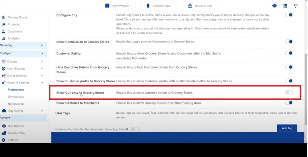 Currency Preferences in Marketplace - Jungleworks Support