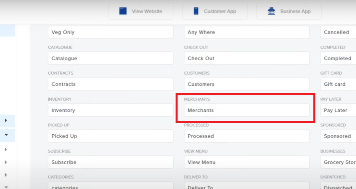 Merchant page configuration in Marketplace - Jungleworks Support