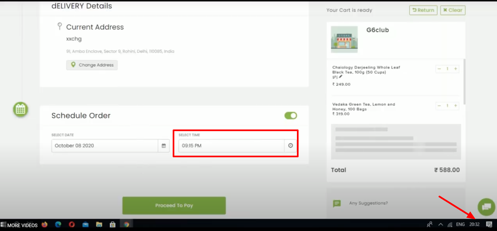 Buffer before first time slot - Jungleworks Support