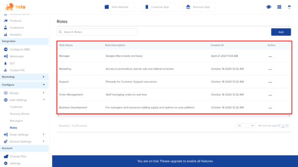 General Settings in ACL - Jungleworks Support