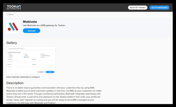 How to Integrate Mobivate with Tookan - Jungleworks Support