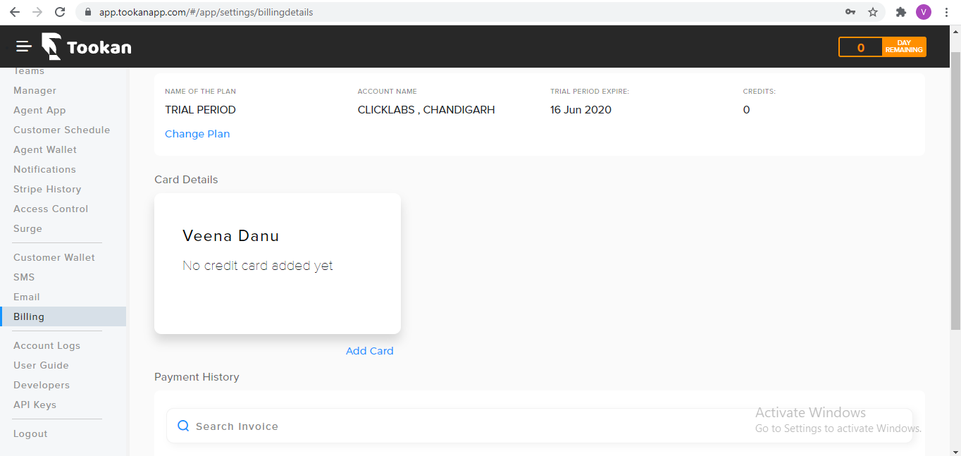 Billing Overview for Tookan || Jungleworks Support
