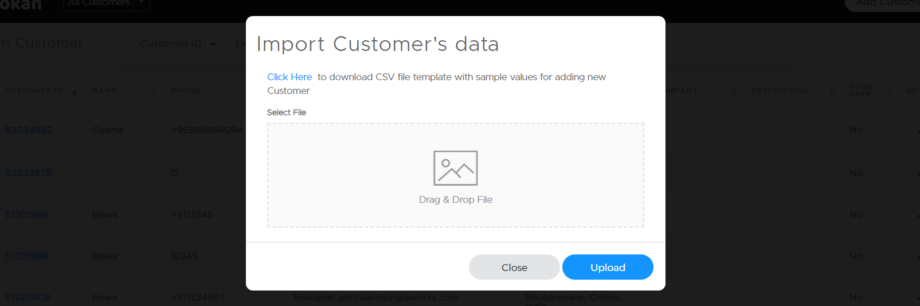Adding Customers on Tookan Delivery Management System