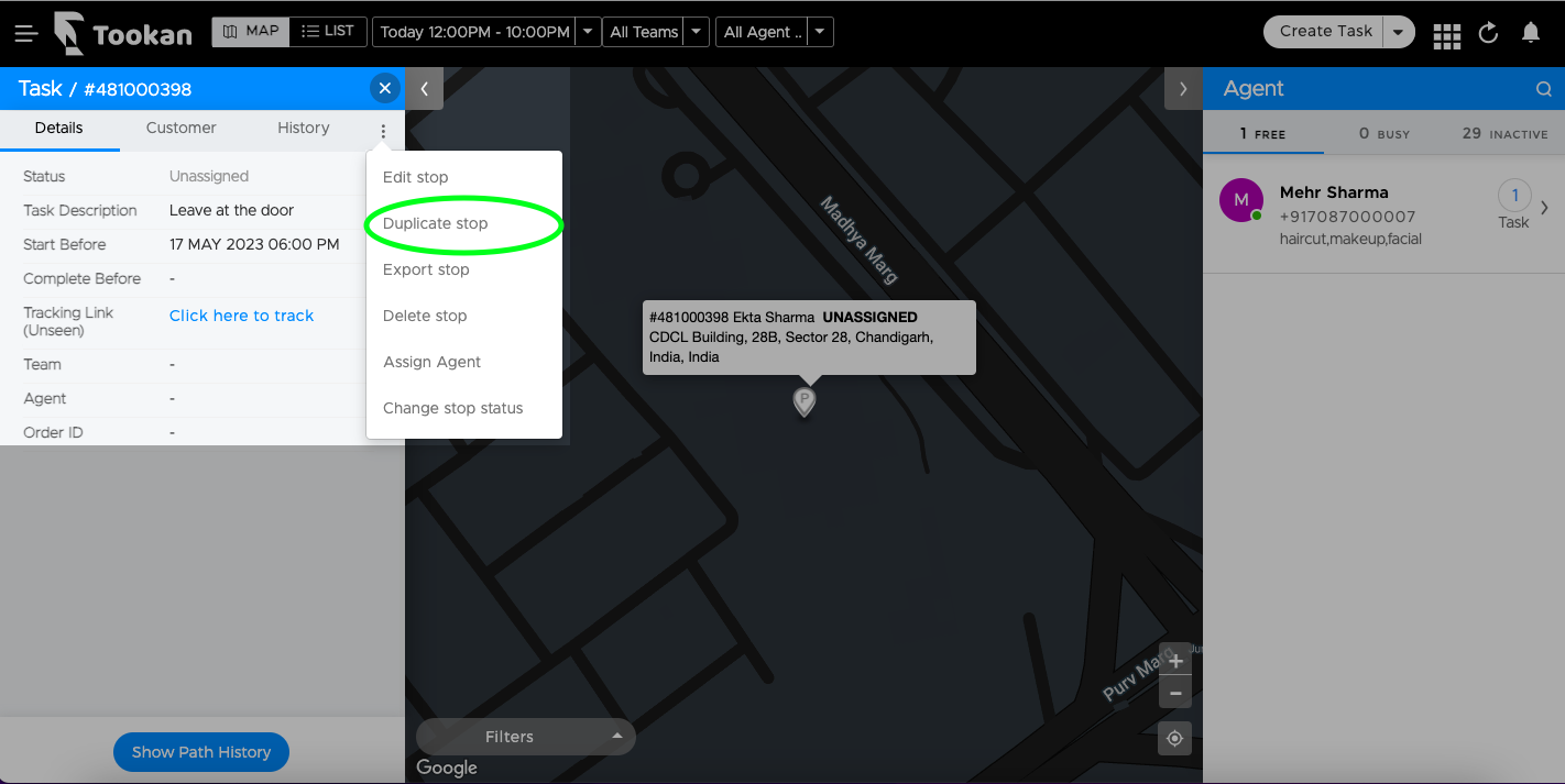Task Overview - tookan II Jungleworks Support